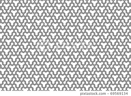 Seamless Geometric Vector Background - Stock Illustration [69569134 ...