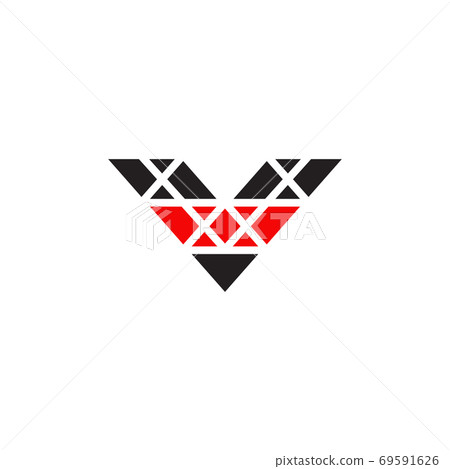 V letter logo design vector template - Stock Illustration [69591626 ...
