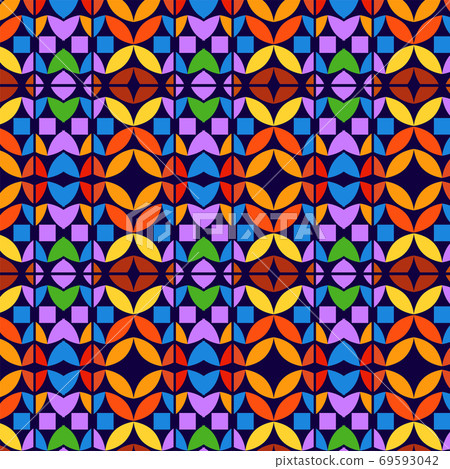 Abstract retro vivid vector background design. - Stock Illustration ...