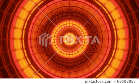 Striking Refraction Colored Light Hole 4k uhd... - Stock Illustration ...