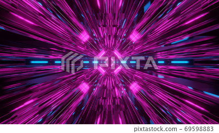 Light Speed Blazing Futuristic Display 4k uhd... - Stock Illustration ...