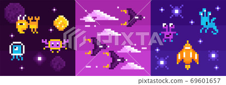 Retro Arcade Design Concept - Stock Illustration [69601657] - PIXTA