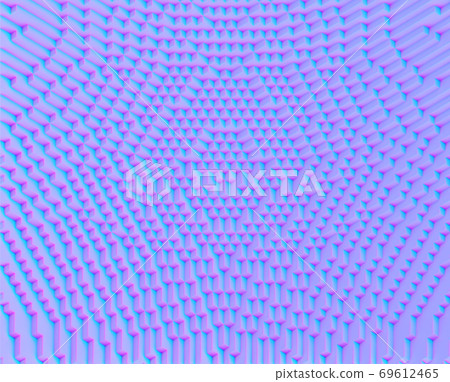 a purple-blue rectangular block background, 3d... - Stock Illustration ...