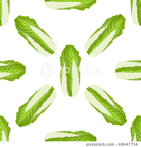 Simple colorful vegetable pattern from salad... - Stock Illustration ...