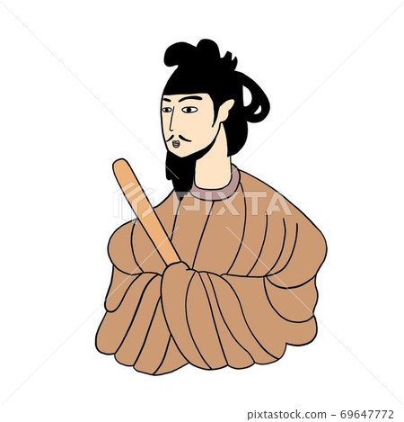 Illustration of Prince Shotoku - Stock Illustration [69647772] - PIXTA