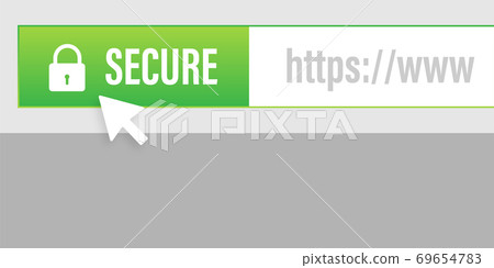 Secure connection icon vector illustration... - Stock Illustration ...