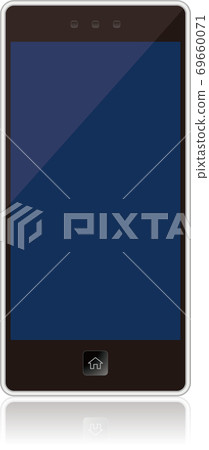 Smartphone with shadow - Stock Illustration [69660071] - PIXTA
