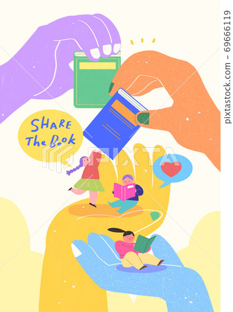 Sharing economy and smart consumption concept... - Stock Illustration ...