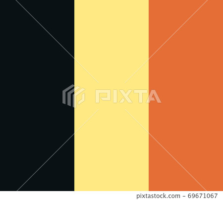 Belgium flag, official colors. National Belgium... - Stock Illustration ...
