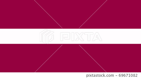 Latvia flag, official colors and proportion... - Stock Illustration ...