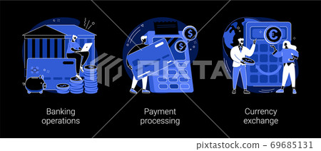 Financial services abstract concept vector... - Stock Illustration ...