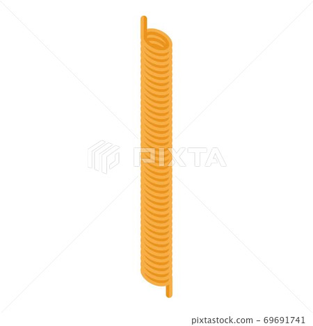 Wire coil icon, isometric style - Stock Illustration [69691741] - PIXTA