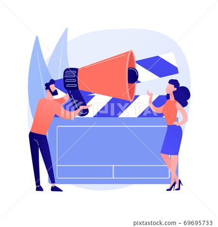 Casting call abstract concept vector illustration. - Stock Illustration ...