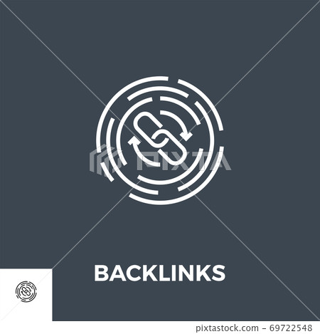 Backlinks Icon Vector. - Stock Illustration [69722548] - PIXTA