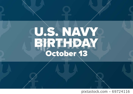 The United States or U.S. Navy Birthday.... - Stock Illustration ...