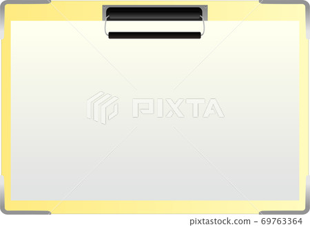 Illustration of a simple horizontal binder - Stock Illustration ...