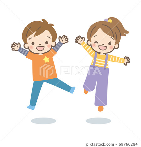 chum, friend, pal - Stock Illustration [69766284] - PIXTA