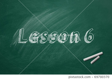 Lesson 6 - Stock Illustration [69780370] - PIXTA
