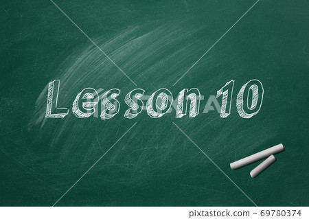 Lesson 10 - Stock Illustration [69780374] - PIXTA