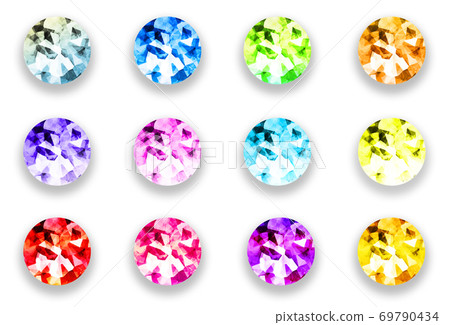 Jewel parts set - Stock Illustration [69790434] - PIXTA