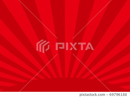 Red concentrated line background vector material - Stock Illustration ...