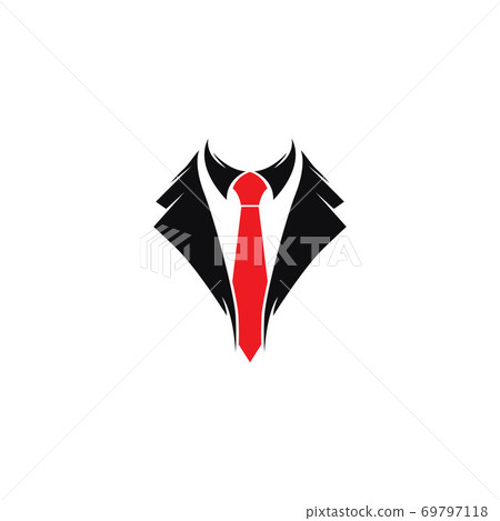 Vector coat tie for business design - Stock Illustration [69797118] - PIXTA