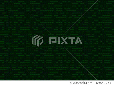 Digital binary code seamless pattern. Vector... - Stock Illustration ...