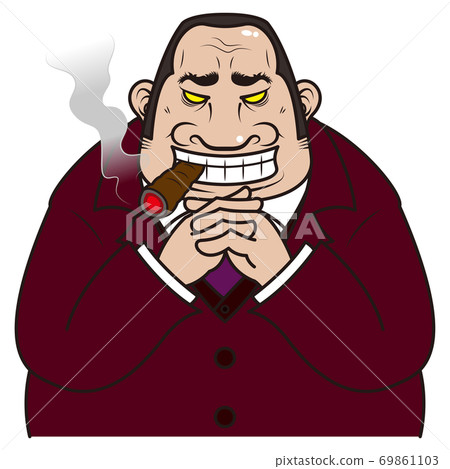 Boss cigars join hands - Stock Illustration [69861103] - PIXTA