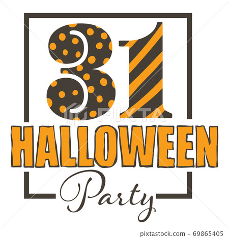 Halloween party 31 of october, celebration of... - Stock Illustration ...
