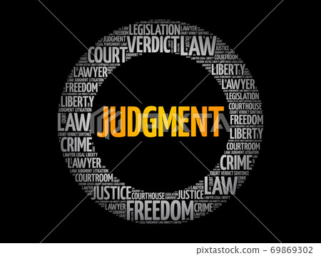 Judgement circle word cloud, law concept-插圖素材 [69869302] - PIXTA圖庫