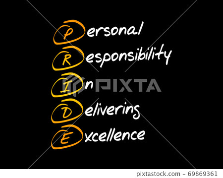 PRIDE - acronym, concept background - Stock Illustration [69869361] - PIXTA