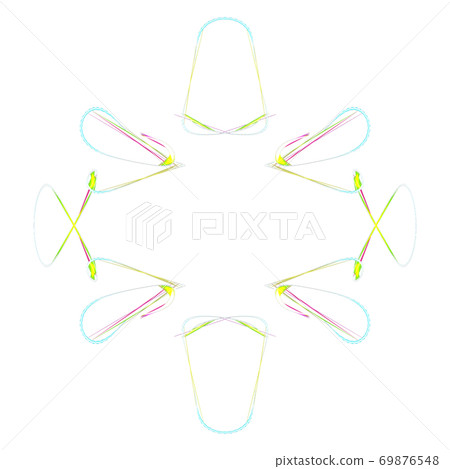 Beautiful polygon (transparent PNG background)... - Stock Illustration ...