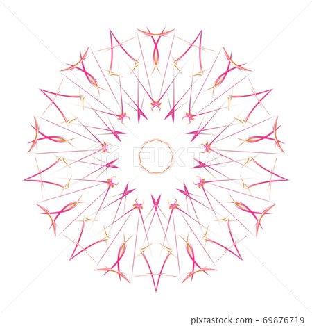 Beautiful nonagon (transparent PNG background)... - Stock Illustration ...