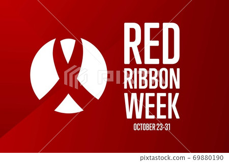 National Red Ribbon Week. October 23-31.... - Stock Illustration ...