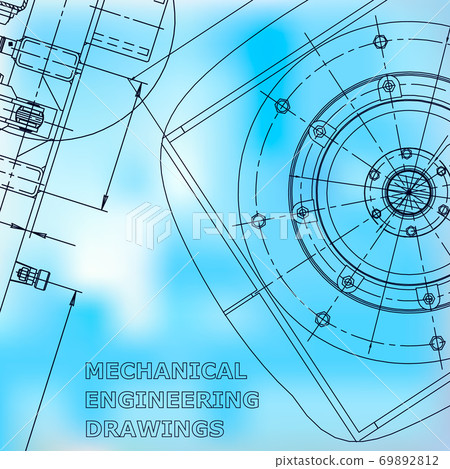 Backgrounds of engineering subjects. Technical... - Stock Illustration ...