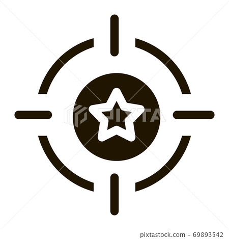 Bonus Target Sign Icon Vector Glyph Illustration-插圖素材 [69893542] - PIXTA圖庫