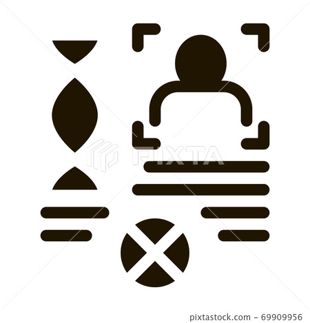 Rebuttal Paternity File Icon Illustration - Stock Illustration ...