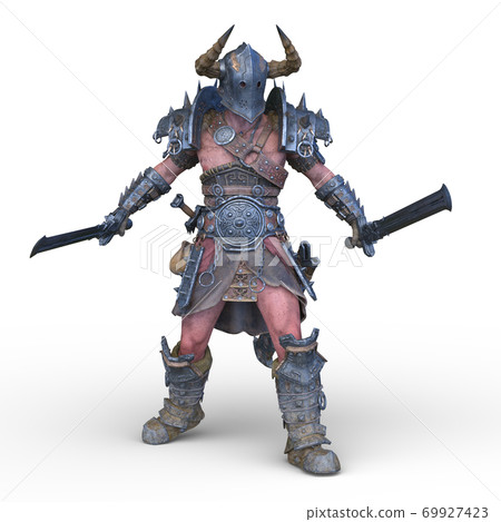 Strong warrior - Stock Illustration [69927423] - PIXTA