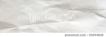 Crumpled white paper with many different bends - Stock Illustration ...