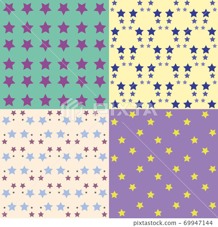 Set of background patterns - Stock Illustration [69947144] - PIXTA