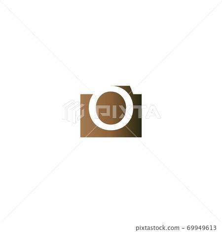 Letter O on the square icon template - Stock Illustration [69949613 ...