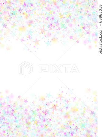 Rainbow-colored star stardust texture - Stock Illustration [69963019 ...