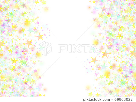 Rainbow-colored star stardust texture - Stock Illustration [69963022 ...