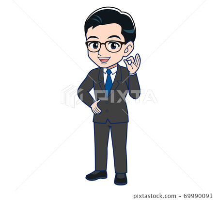 ok, okay, character - Stock Illustration [69990091] - PIXTA