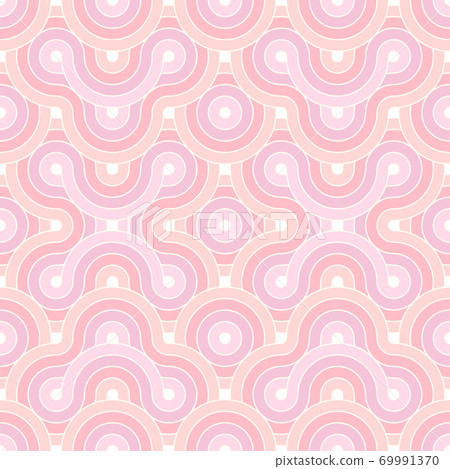 Abstract ripple wave seamless pattern illusion... - Stock Illustration ...