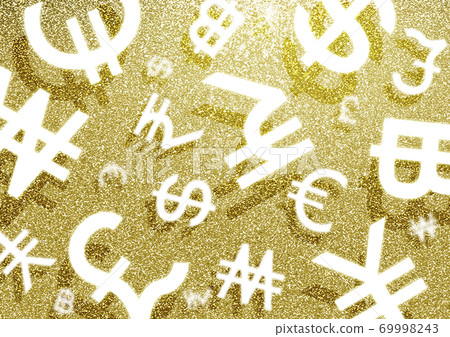 Currency Money Symbol Icon Background Pattern... - Stock Illustration ...