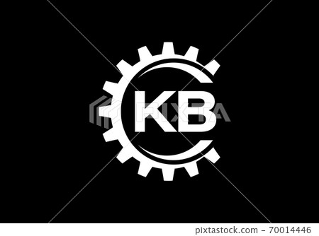 Initial Monogram Letter K B Logo Design Vector...-插圖素材 [70014446] - PIXTA圖庫