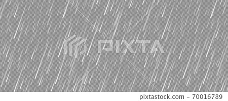 Realistic rain texture on transparent... - Stock Illustration [70016789 ...