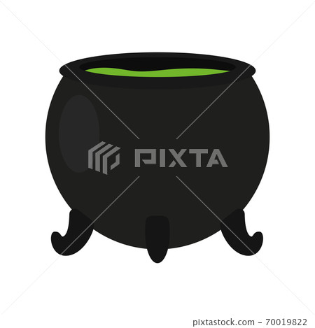 Isolated poison pot halloween - Stock Illustration [70019822] - PIXTA