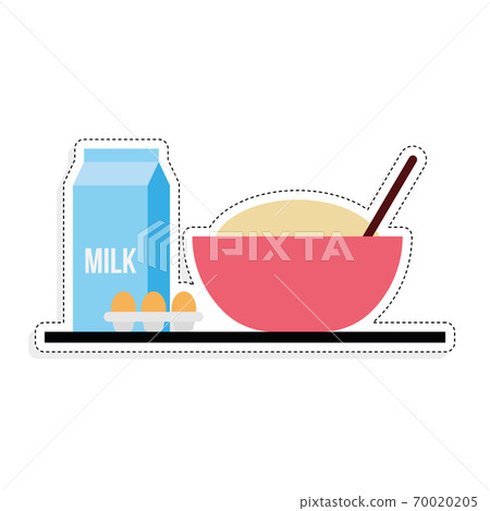 Cake ingredients icon - Stock Illustration [70020205] - PIXTA